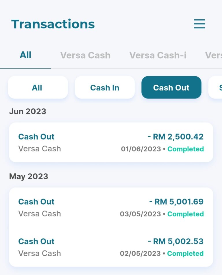 My Review of Versa: A Cash Management App - Marcus Keong